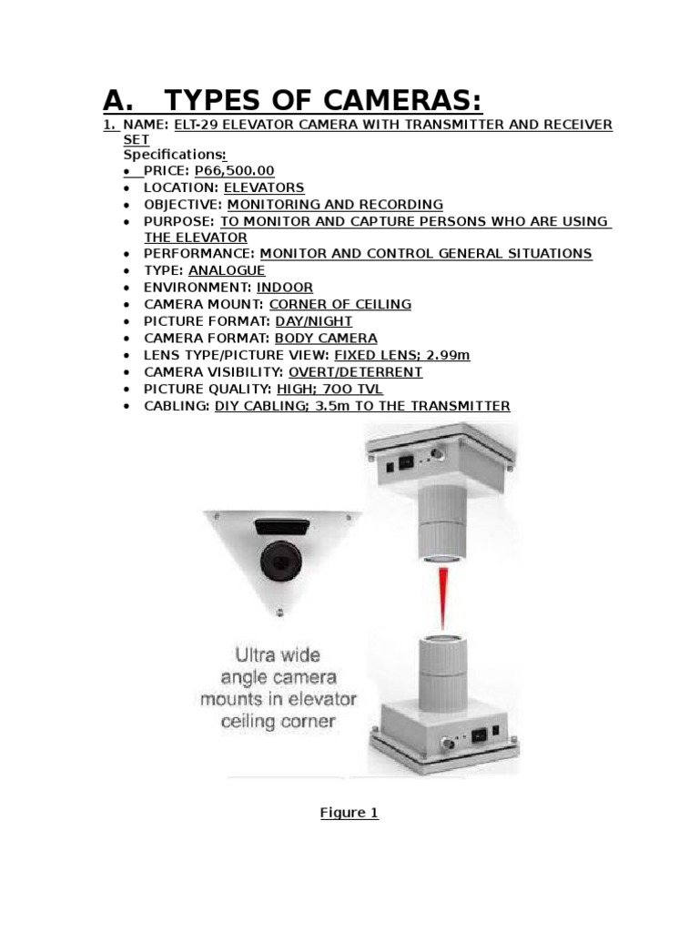 CCTV Cameras Documentation | PDF