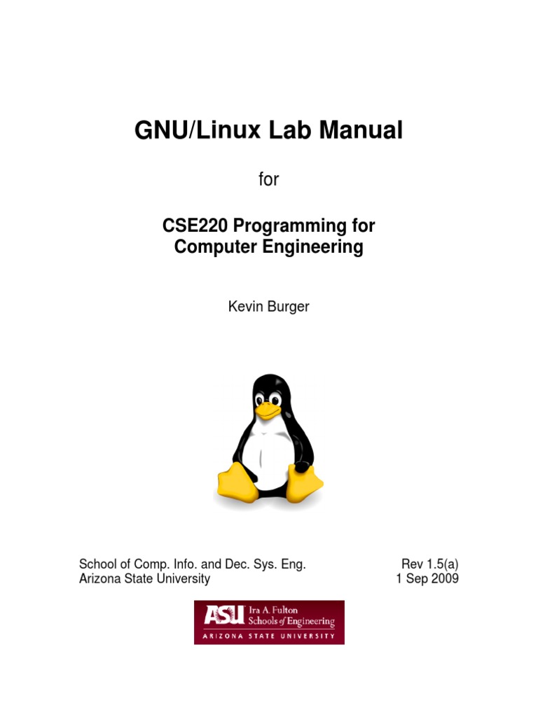 01) Linux - Lab Manual | PDF | Unix | Linux