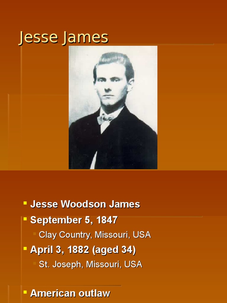 Jesse James - Engln | PDF