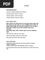 Rezo de Los 16 Meyis de Ifa | PDF | Deidades | Religiones religiosas