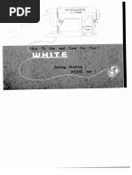 Singer M3220 Sewing Machine Instruction Manual | PDF | Sewing Machine ...