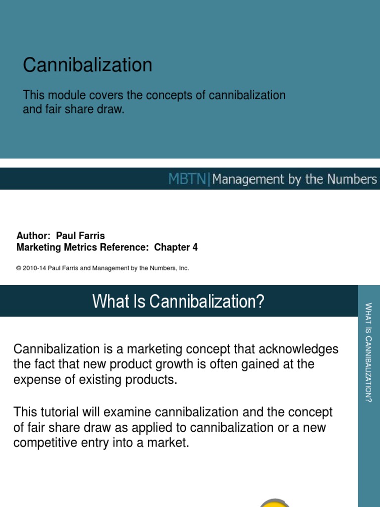 Cannibalization | PDF | Market Share | Economic Institutions