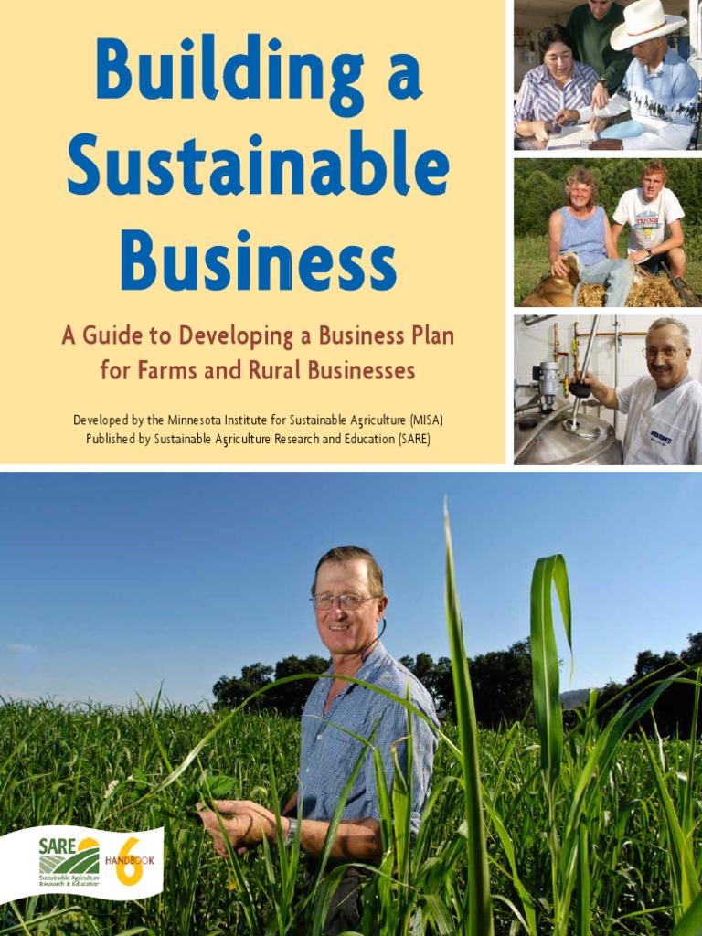 Sustainable Business Plan Workbook Activity | PDF | Sustainability ...