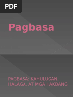 Limang Dimensyon Sa Pagbasa | PDF