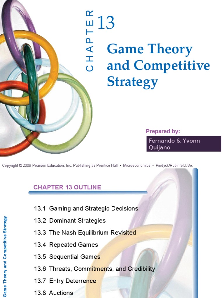 CH 13 | PDF | Auction | Game Theory