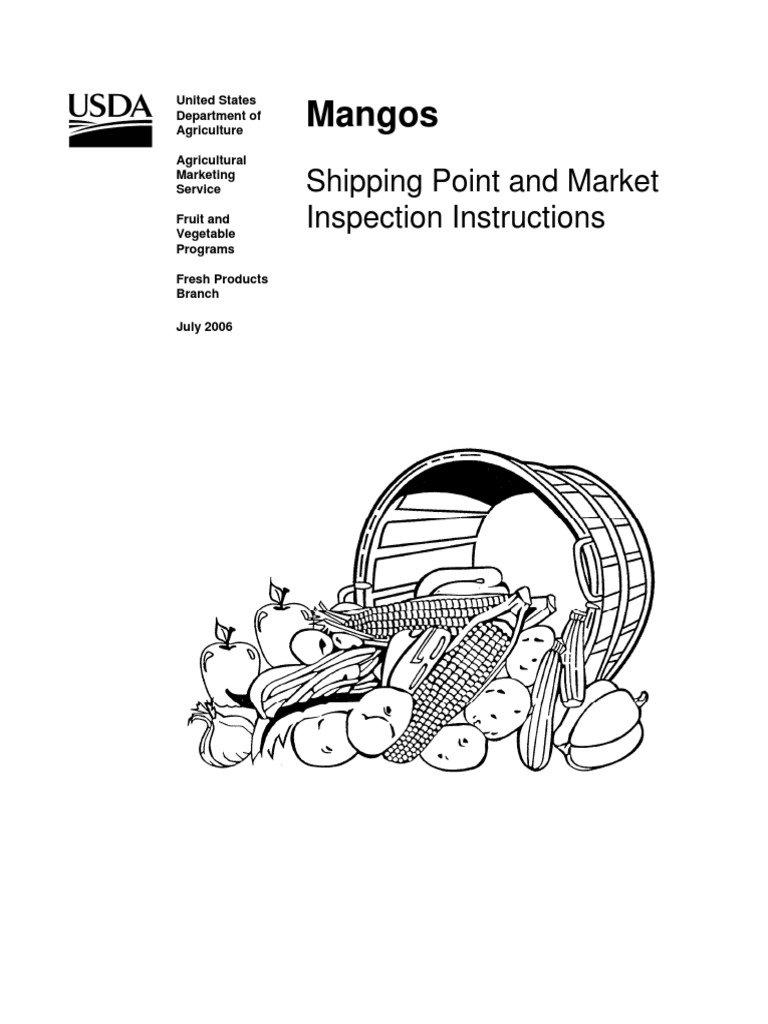 Mango INSPECTION PDF | PDF | Mango | Engineering Tolerance