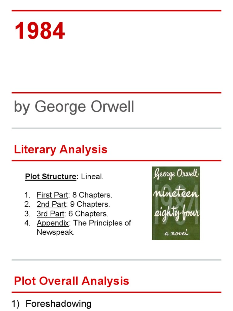George Orwell's 1984 Book Analysis (2014) | PDF | Politics