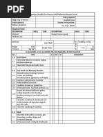 Joint Inspection Report Format | PDF | Mechanical Engineering | Nature