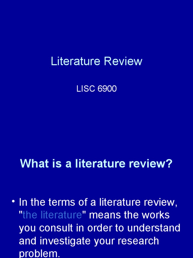 BBH Literature Review New | PDF | Thesis | Peer Review