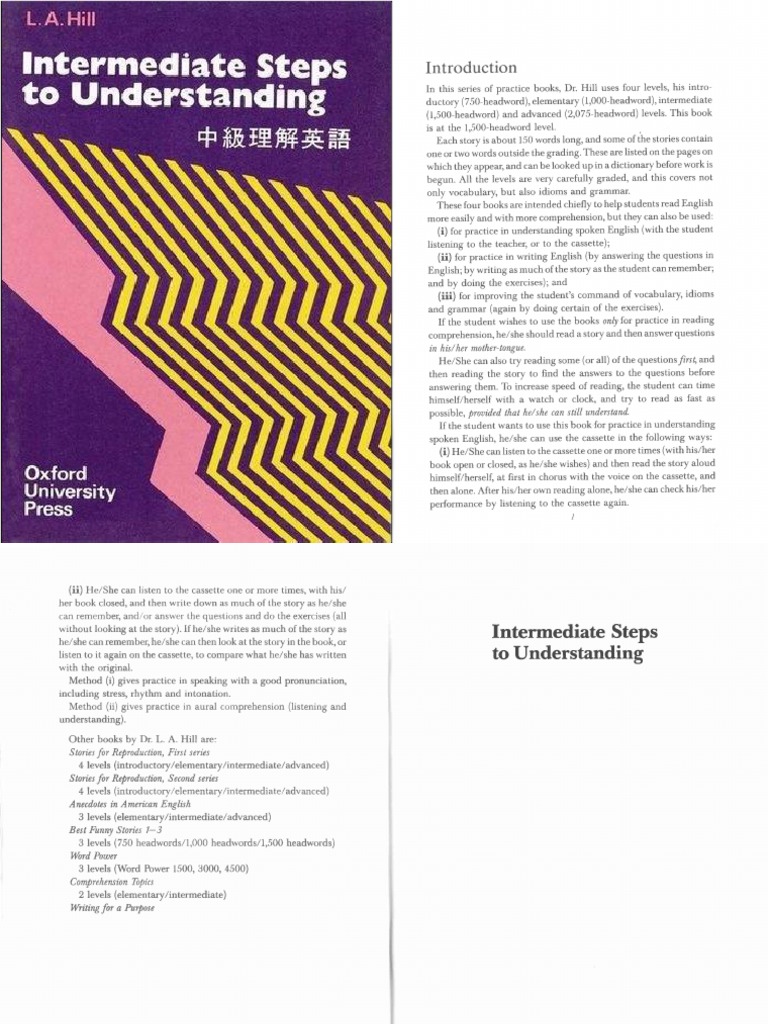 Intermediate Steps To Understanding PDF | PDF | Grandparent | Reading ...