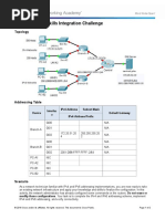 12.4.5 Packet Tracer - Basic Device Configuration | PDF | I Pv6 ...
