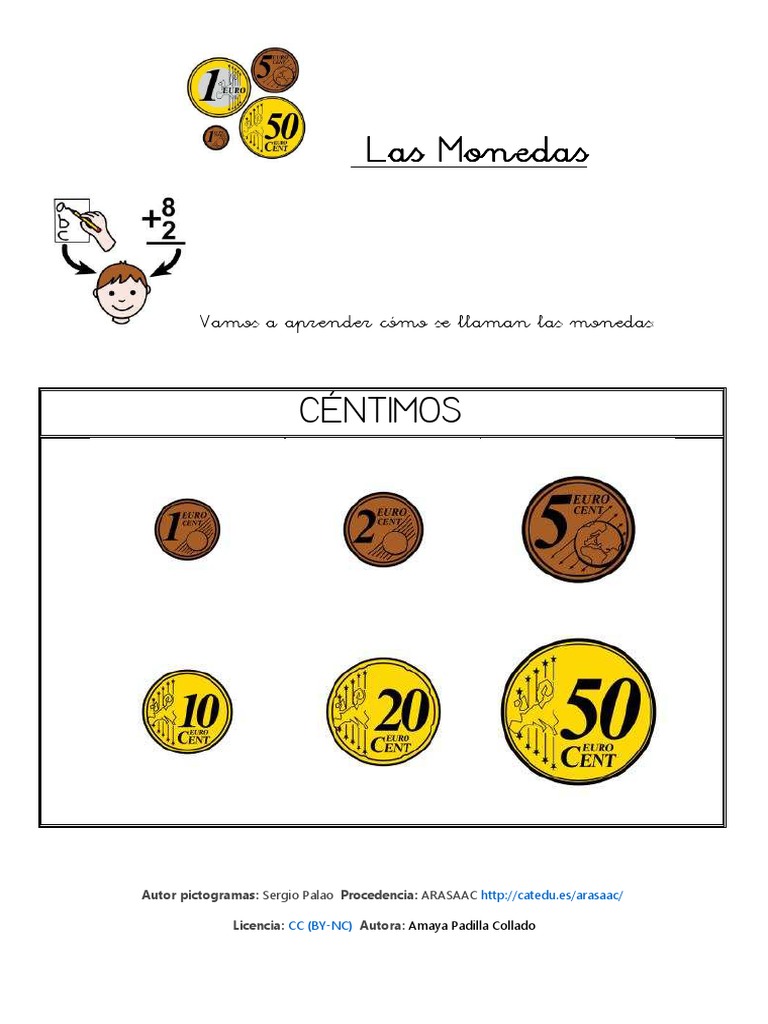 Actividades de Monedas para Niños | PDF | Moneda | Mercado de divisas