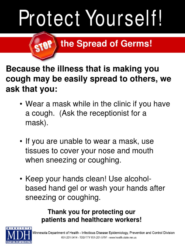 Protect Yourself!: The Spread of Germs! | PDF