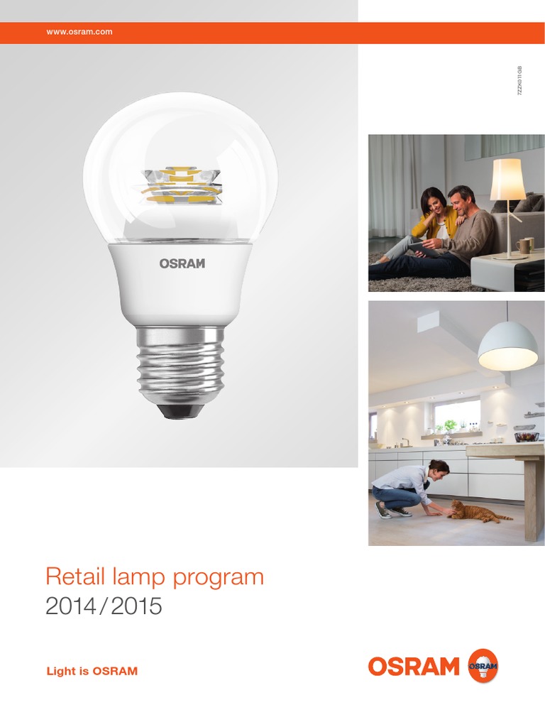 Retail Lamp Program: Light Is OSRAM | PDF