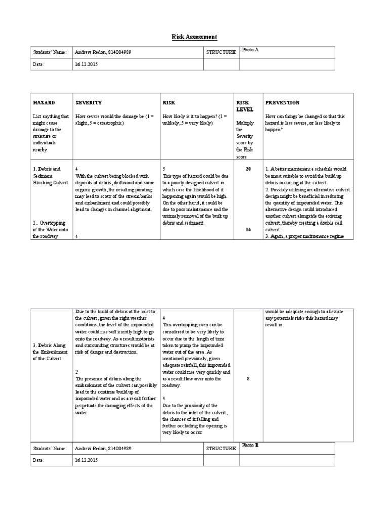 Risk Assessment | Flood | Dam | Free 30-day Trial | Scribd