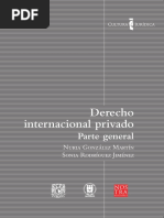 Derecho Internacional Privado Parte Especial Leonel Pereznieto Castro y Jorge Alberto Silva ...