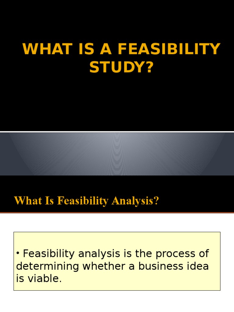 Final Feasability Study | PDF | Feasibility Study | Partnership
