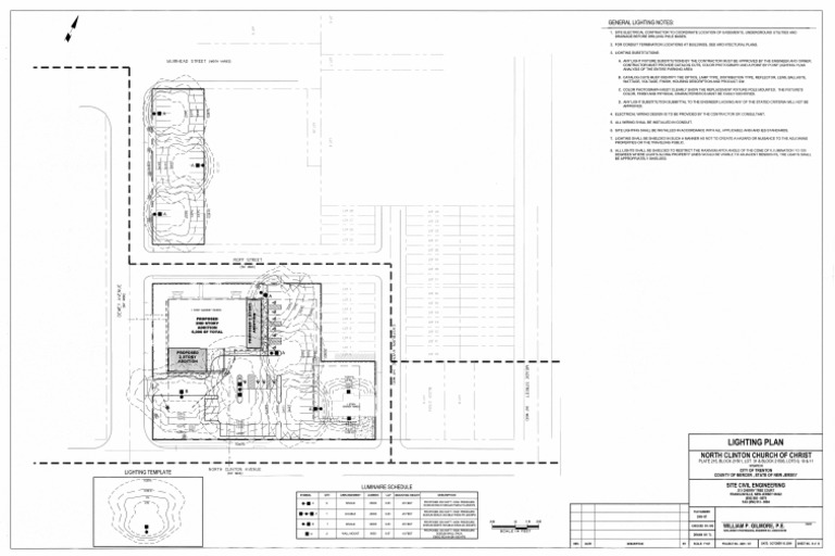 Site Development Plan Blueprint | PDF