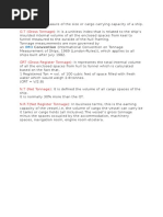 GRT, NRT, and DWT Definitions Explained | PDF