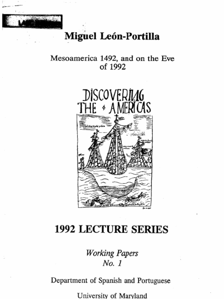 Mesoamerica 1492 and On The Eve of 1992 PDF | PDF