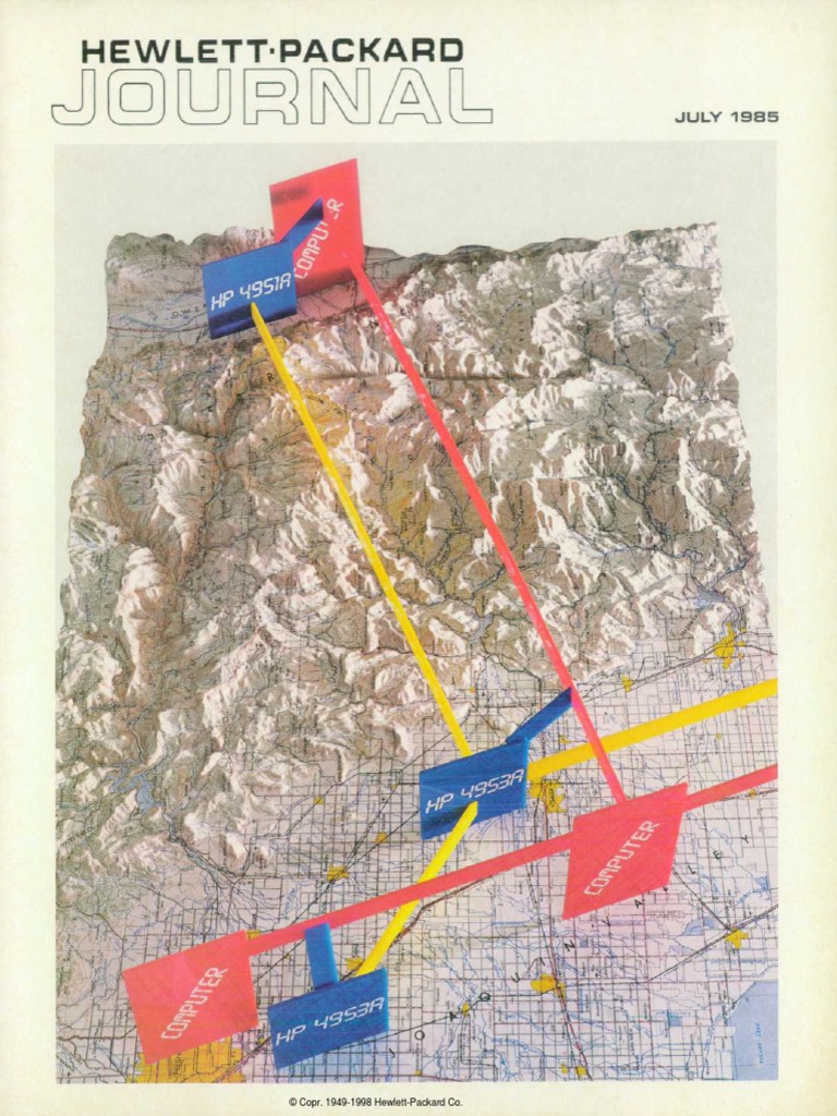 1985-07 - HP Journal Papers | PDF | Osi Model | Computer Network