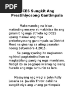 News Writing Filipino