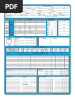 Star Wars D6 Character Sheet | PDF | Nature