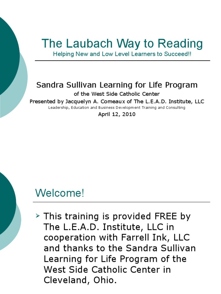 The Laubach Way to Reading