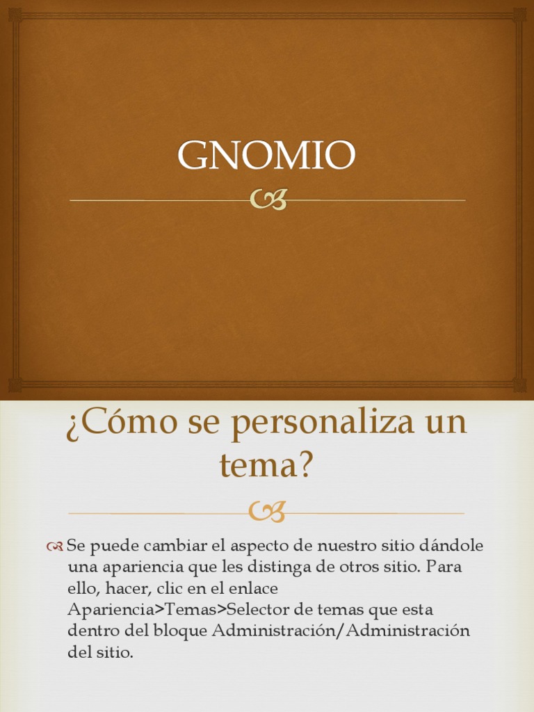 Gnomio PDF | PDF | Moodle | Archivo de computadora
