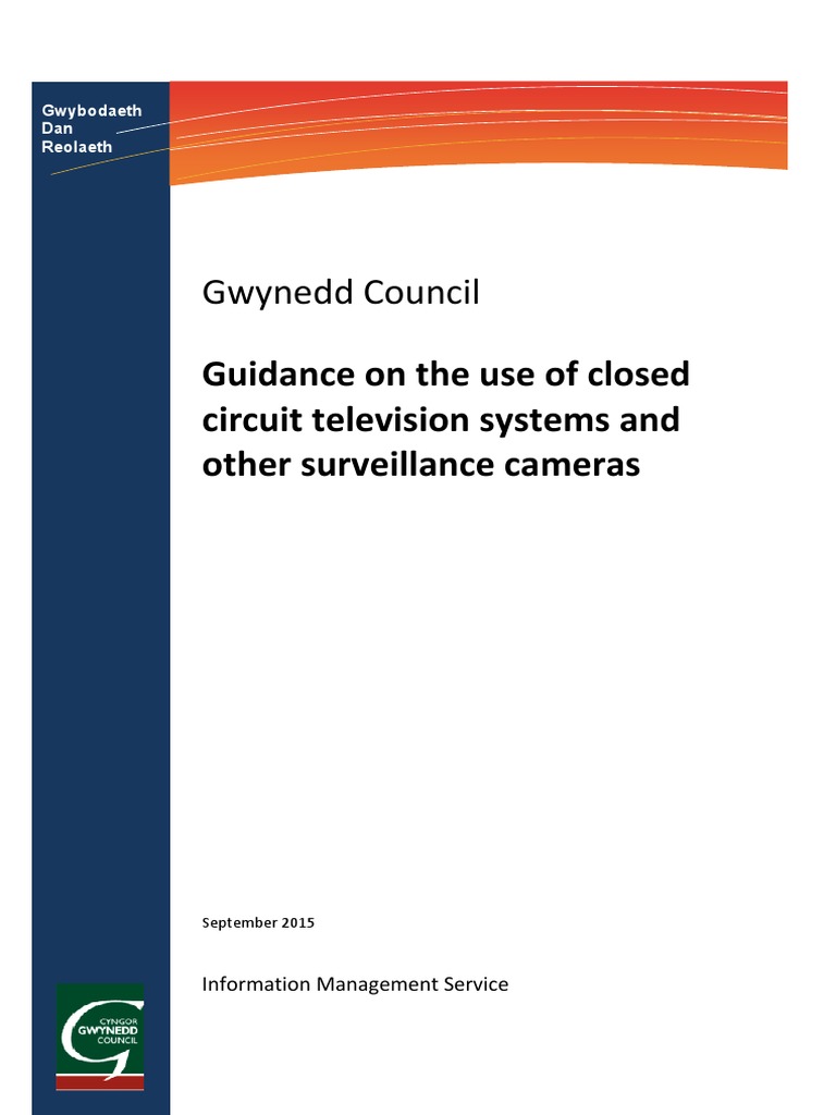 CCTV Notes | PDF | Closed Circuit Television | Information Privacy