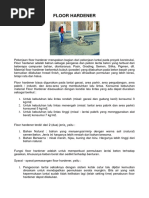 Metode Pelaksanaan Pekerjaan Plat Lantai Beton | PDF