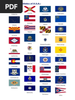 List of County Flags in England | PDF | Ball And Bat Games | Summer Sports