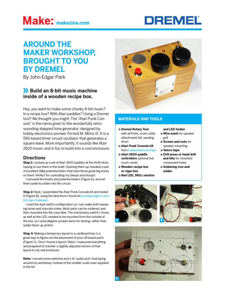 Atari Punk Recipe Box | PDF | Technology & Engineering