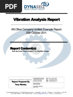 Sample Basic Vibration Analysis Report PDF | PDF | Bearing (Mechanical ...