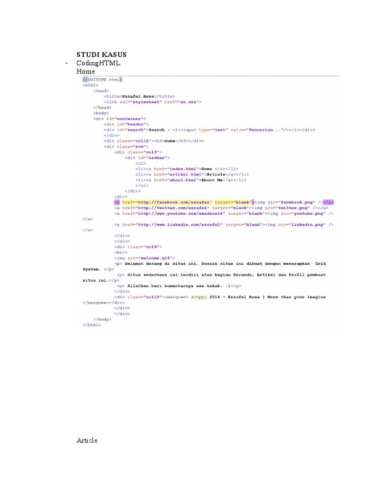 Laporan Praktikum Pemrograman Web Modul 3 Revisi | PDF | Komputer