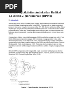 Uji Aktivitas Antioksidan DPPH | PDF