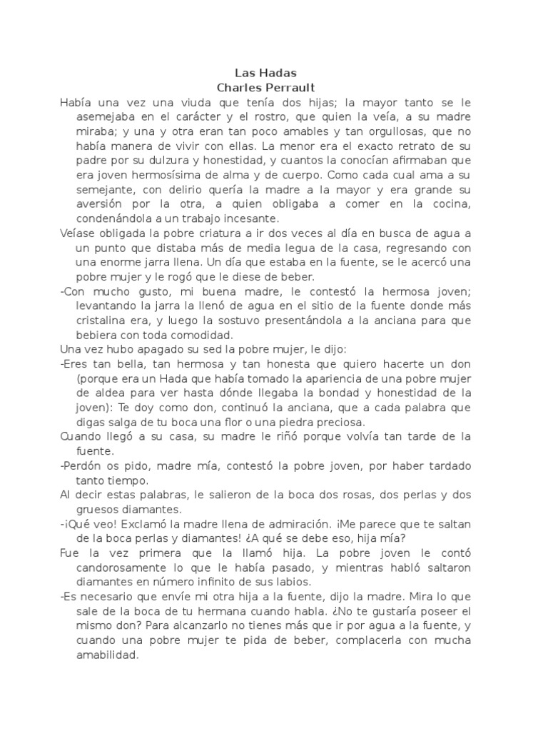 Las Hadas | PDF | Hadas | El príncipe