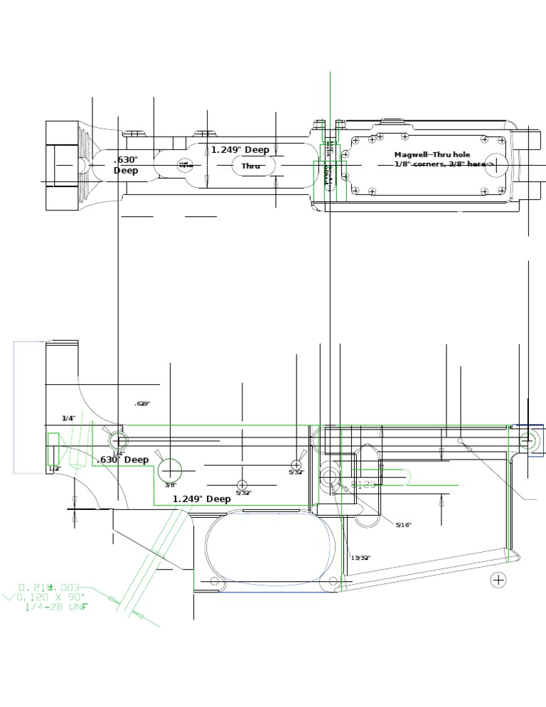 Ar 15 Lower Receiver Blueprint