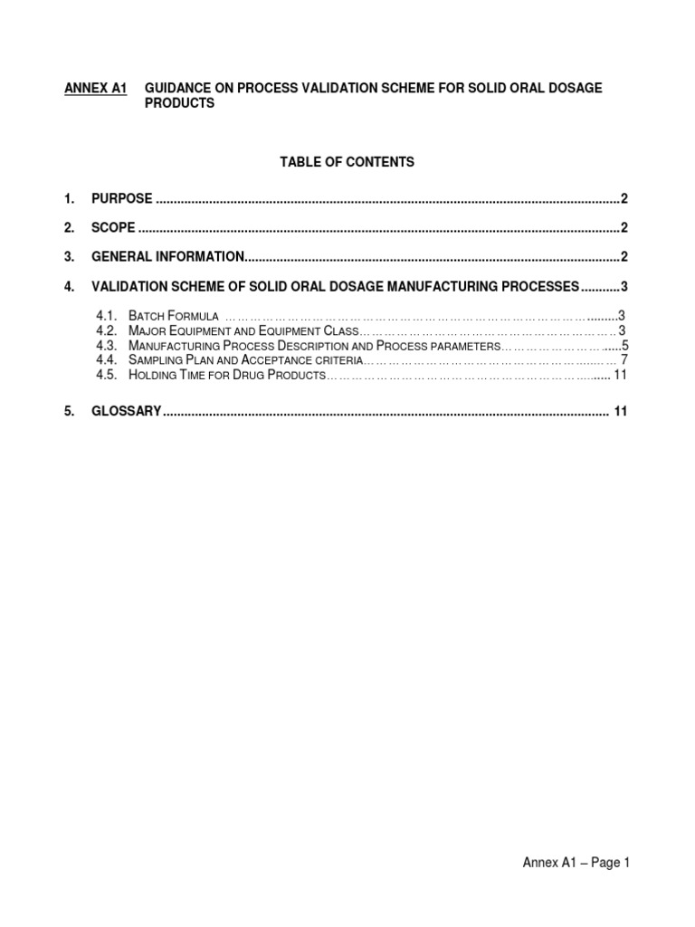 Process Validation Guidance | PDF | Tablet (Pharmacy) | Pharmaceutical ...