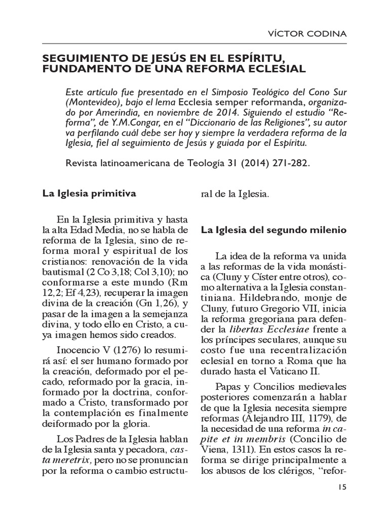 Víctor Codina | PDF
