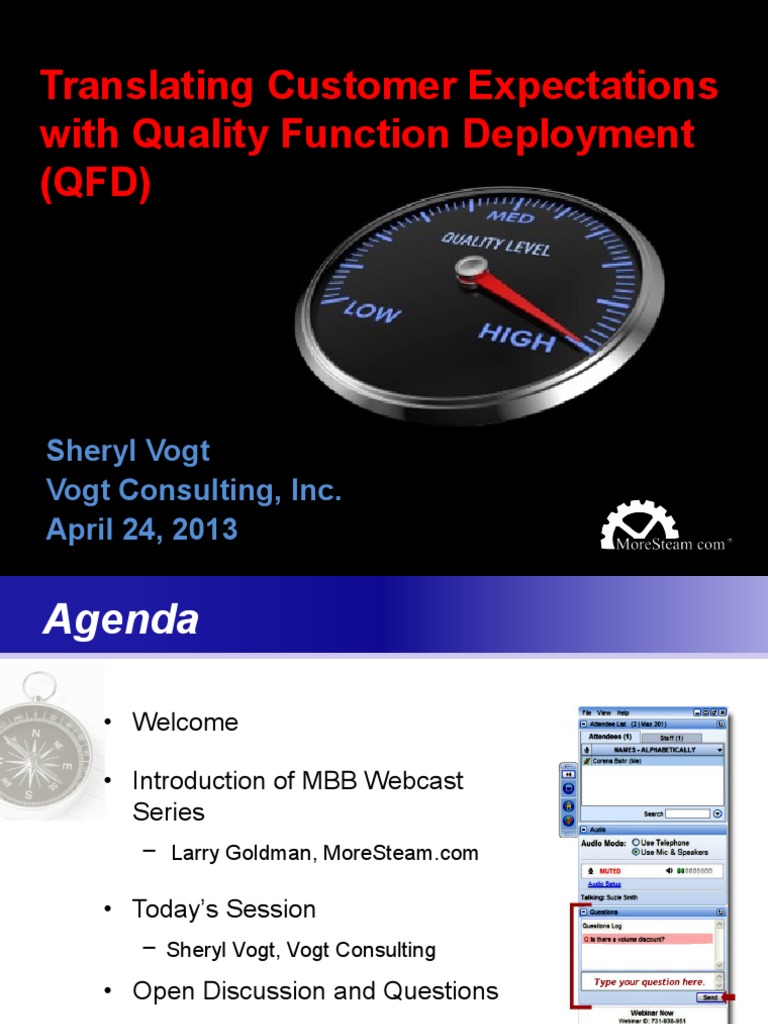 Quality Function Deployment | PDF | Specification (Technical Standard ...