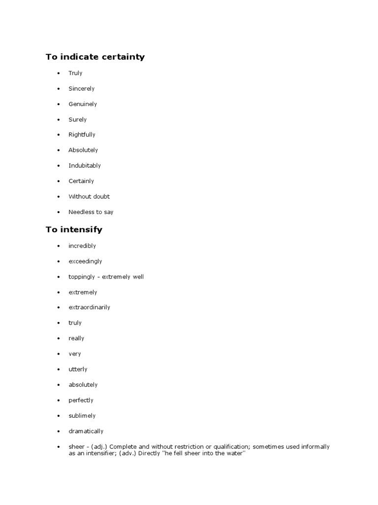 Bombastic Words | PDF