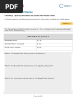 Labour Productivity and Efficiency Ratios | PDF