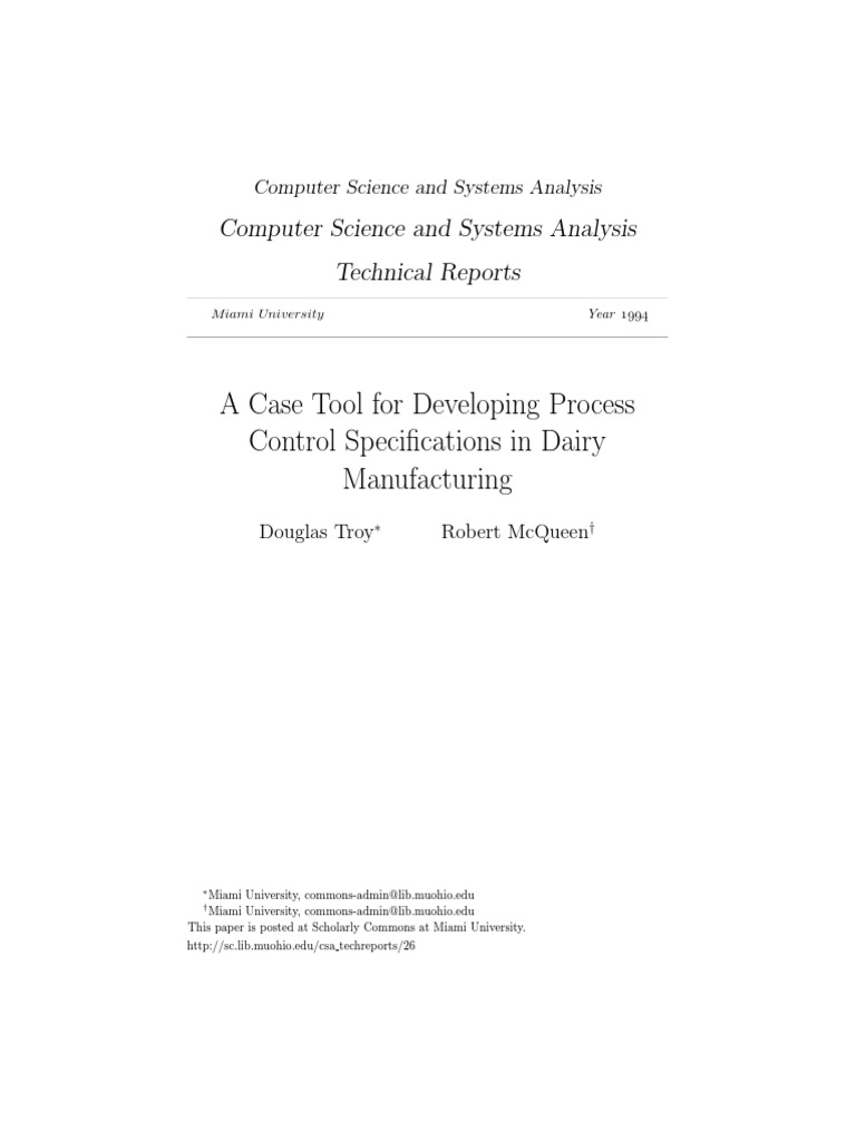 Developing Process Control Specifications | PDF | Programmable Logic ...