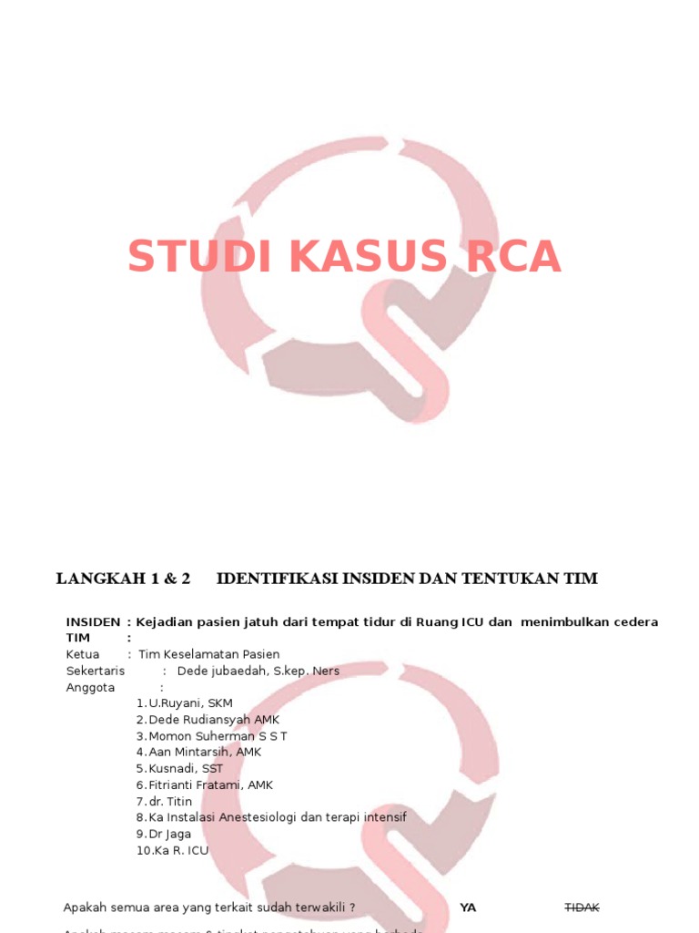 Studi Kasus Rca | PDF