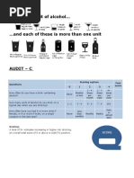 Single Question Alcohol Use Test M SASQ - For Print | PDF | Alcoholism ...