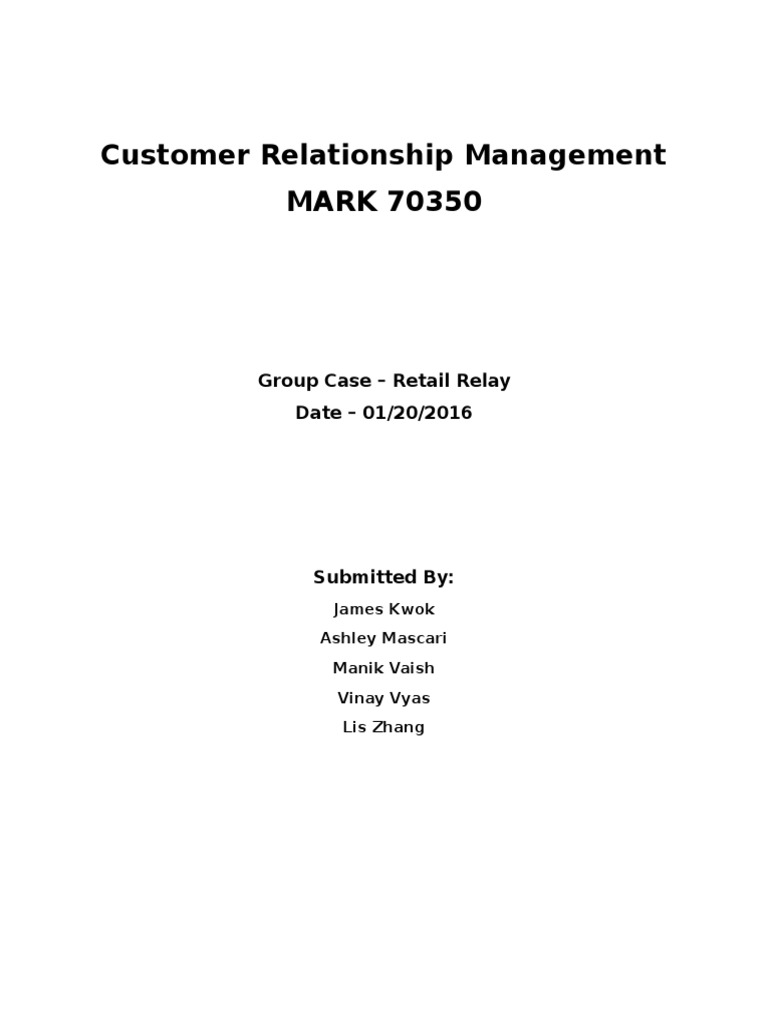 Retail Relay | PDF | Retail | Marketing