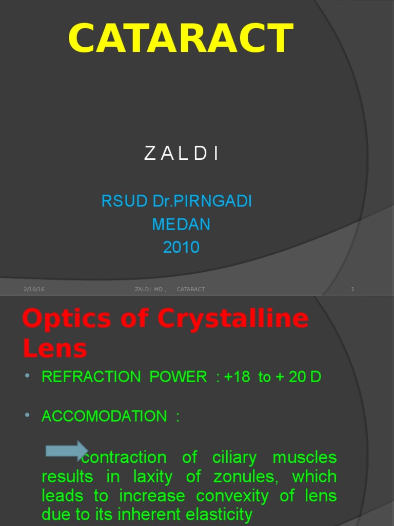 Cataract | PDF