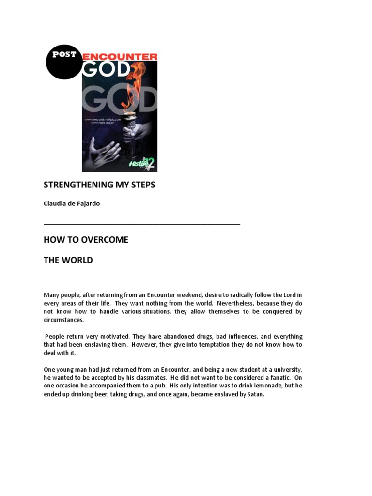Overcoming Worldly Temptations Post-Encounter | PDF | Lust | Fruit Of ...