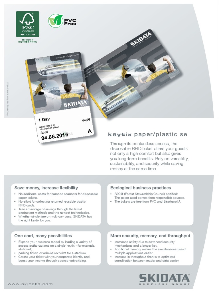 Skidata Facts | Download Free PDF | Radio Frequency Identification ...